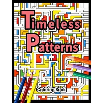 博客來-Timeless Patterns Coloring Book