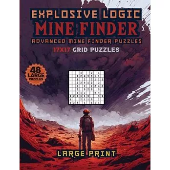 博客來-Explosive Logic Mine Finder: Advanced Finder Puzzles