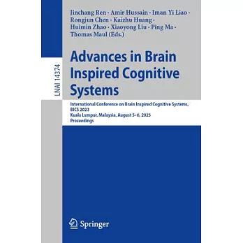 博客來-Advances in Brain Inspired Cognitive Systems: International ...