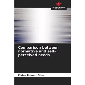 博客來-Comparison between normative and self-perceived needs