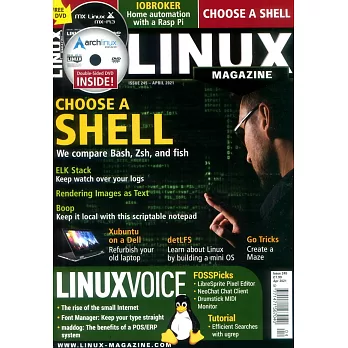 博客來-LINUX MAGAZINE 4月號/2021
