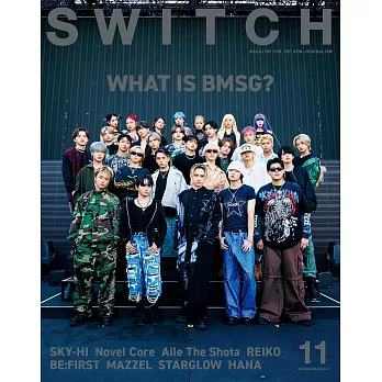 博客來-SWITCH影視文藝特寫Vol.43 NO.11：BMSG 5週年紀念特集