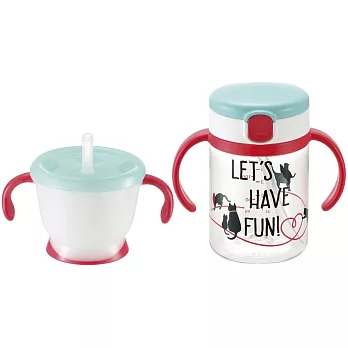 博客來-Richell LC貓物語水杯組合150+200ml