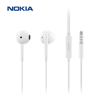 博客來-NOKIA 高清複合大動圈耳道式耳機 E2101A 白色