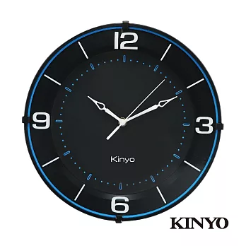 博客來-【KINYO】時尚質感掛鐘 13吋 CL-197