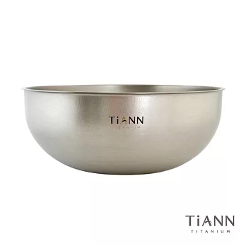 博客來-【鈦安純鈦餐具 TiANN】純鈦多功能 純鈦雙層大湯碗 大碗公 刨冰碗 泡麵碗 露營湯碗