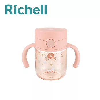 博客來-【日本Richell】直飲水杯 200ml -幻夢馬車