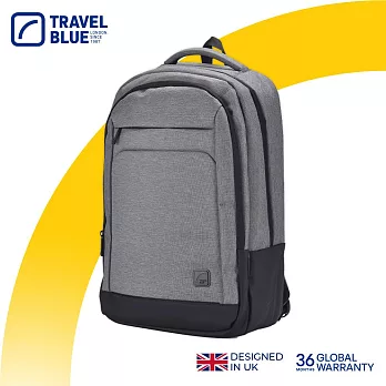 博客來-【Travel Blue 藍旅】都會專業款背包- 海軍藍 TB3071 灰色
