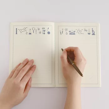 博客來-【日本Green Flash】STUDY HOLIC知識狂熱 筆記本A5 ‧ 化學