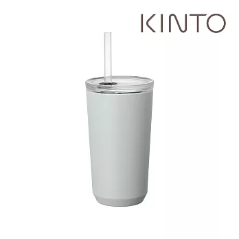 博客來-KINTO / TO GO TUMBLER 吸管隨行杯 480ml- 冰灰