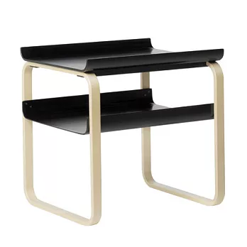 博客來-Artek Side Table 915 雙層邊桌 （黑）