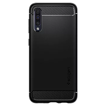 博客來-SGP / Spigen Galaxy A50s / A30s / A50 Rugged Armor-軍規防摔保護殼黑