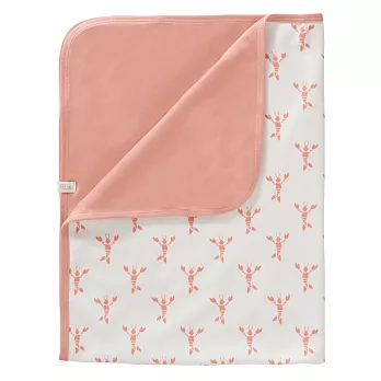 博客來-荷蘭 FRESK 有機棉嬰兒毯 (粉紅小龍蝦)
