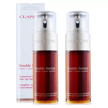 博客來-CLARINS 克蘭詩 超級精華-黃金雙激萃2入組(50mlX2)-國際航空版