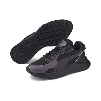 博客來-PUMA Wild Rider Grip LS 休閒鞋 男鞋 女鞋 黑色 38440601 UK8 黑