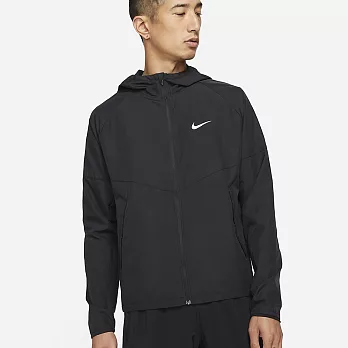 博客來-NIKE REPEL MILER 慢跑 男連帽外套-DD4747010 S 黑