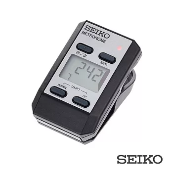 博客來-SEIKO DM51 夾式數位節拍器 可當時鐘 | 銀