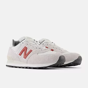 博客來-New Balance 574系列 男女休閒鞋 -米白-U574SOR-D US10.5 白色