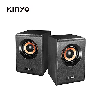 博客來-【KINYO】木質立體擴大喇叭|USB供電|小巧|US-177