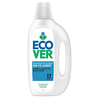 博客來-ECOVER宜珂 Non Bio親膚低敏濃縮洗衣精-薰衣草&尤加利1500ml