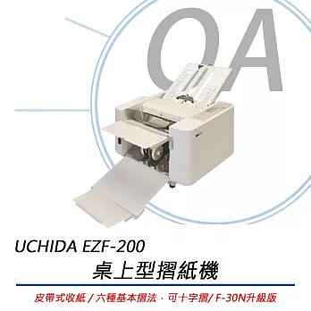 博客來-UCHIDA內田 EZF-200 摺紙機 桌上型專用機 F-30N升級版