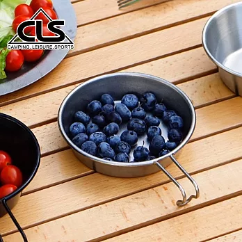 博客來-【韓國CLS】復古典雅304不鏽鋼雪拉碗 餐碗 餐盤/燒烤盤/烤肉盤/露營/野炊(三色任選) 銀色