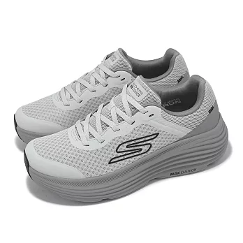 博客來-Skechers 慢跑鞋 Max Cushioning Endeavour 男鞋 灰 黑 緩震 回彈 運動鞋 220613GRY ...