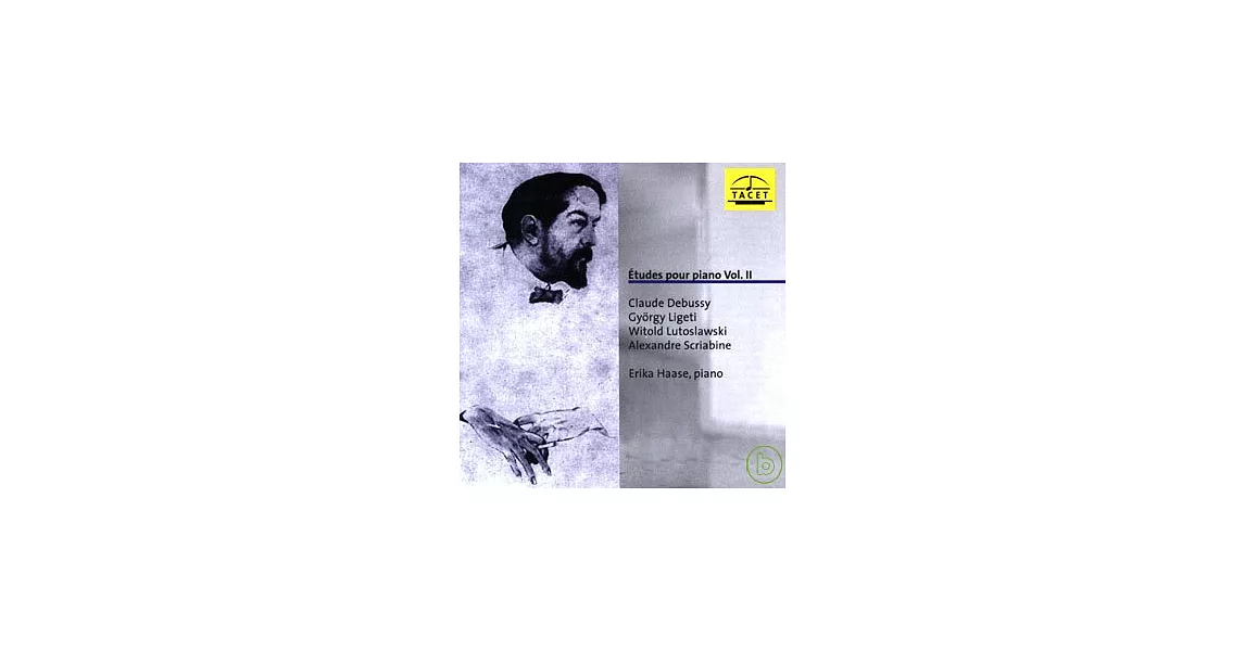博客來-Etudes Pour Piano Vol. 2 / Erika Haase, Piano
