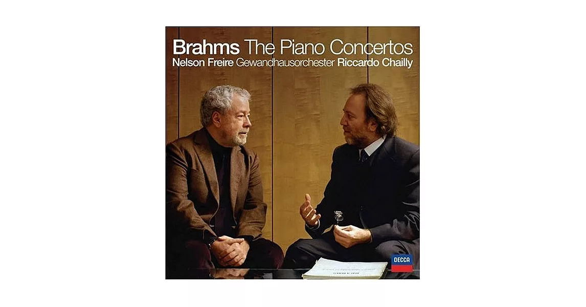 博客來-Brahms: Piano Concertos Nos. 1 & 2 / Nelson Freire / Riccardo Chailly
