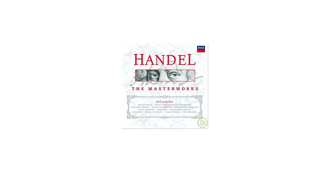 博客來-HANDEL / THE MASTERWORKS
