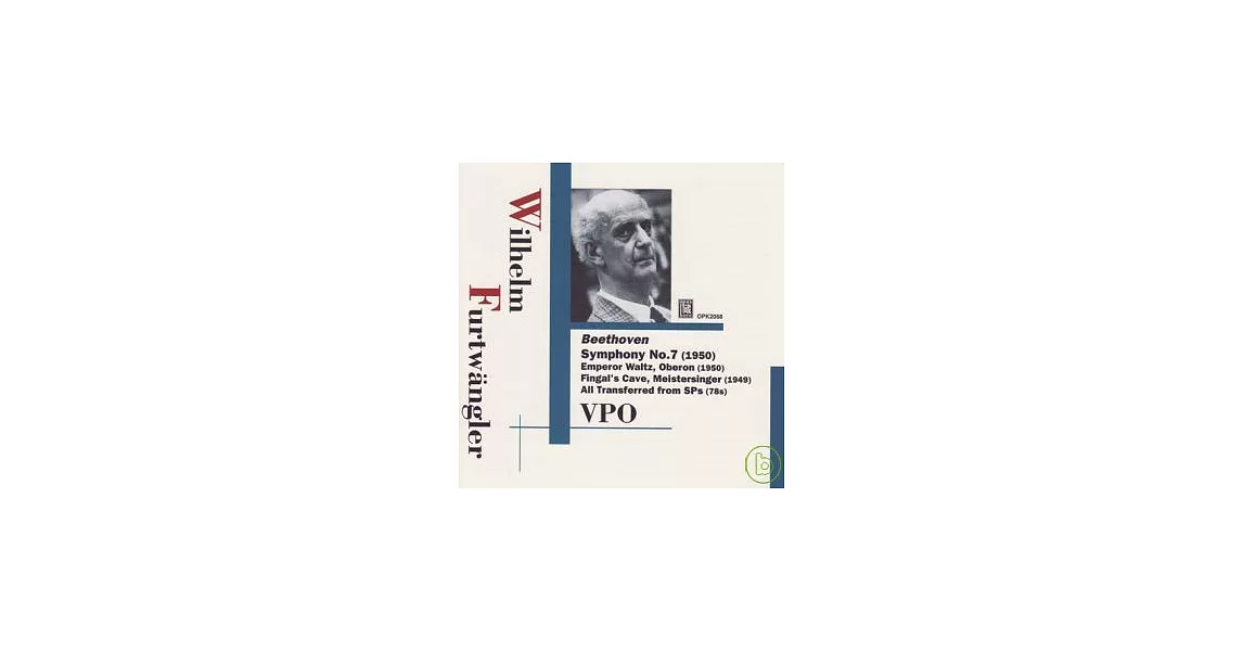 博客來-OPUS-KURA Furtwangler serious Vol.15/Beethoven symphony No.7 ...