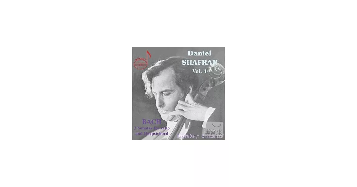 博客來-Daniel Shafran Vol. 4: Bach Sonatas / Daniel Shafran