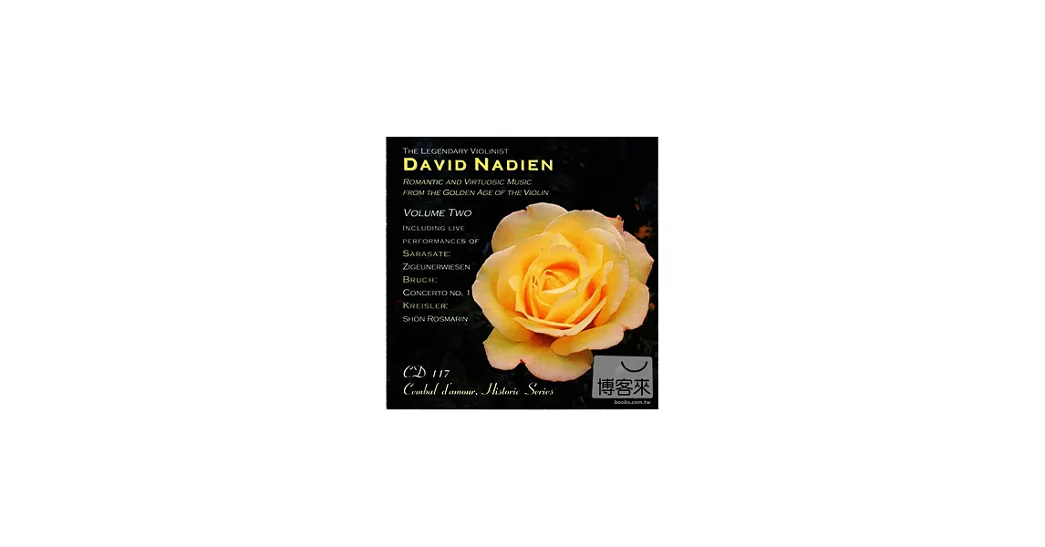 博客來-David Nadien / Romantic and Virtuoso Works from the Golden Age of ...
