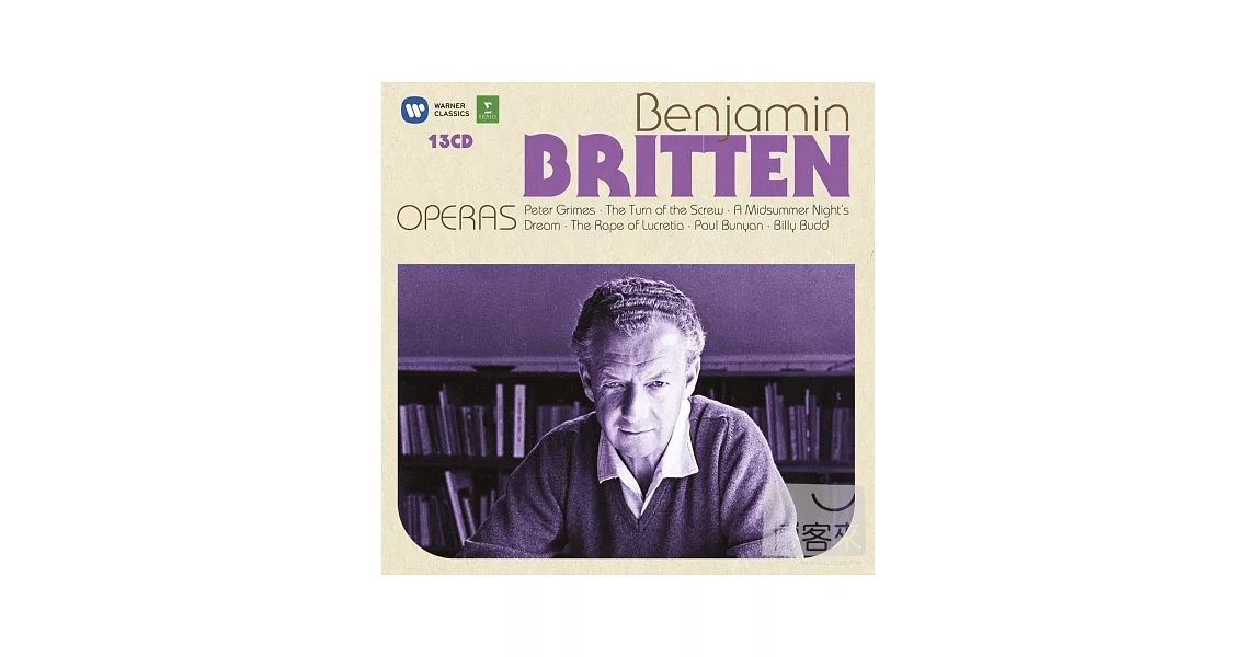 博客來-V.A. / Britten: Operas (13CD)
