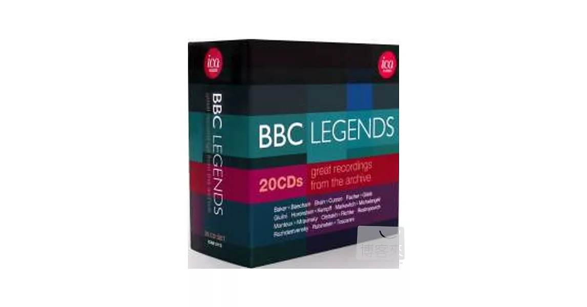 博客來-V.A. / BBC Legends 20-CD Box Set (20CD)
