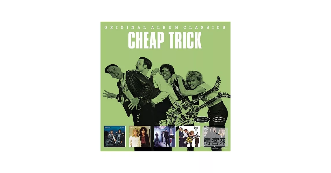 博客來-Cheap Trick / Original Album Classics (5CD)