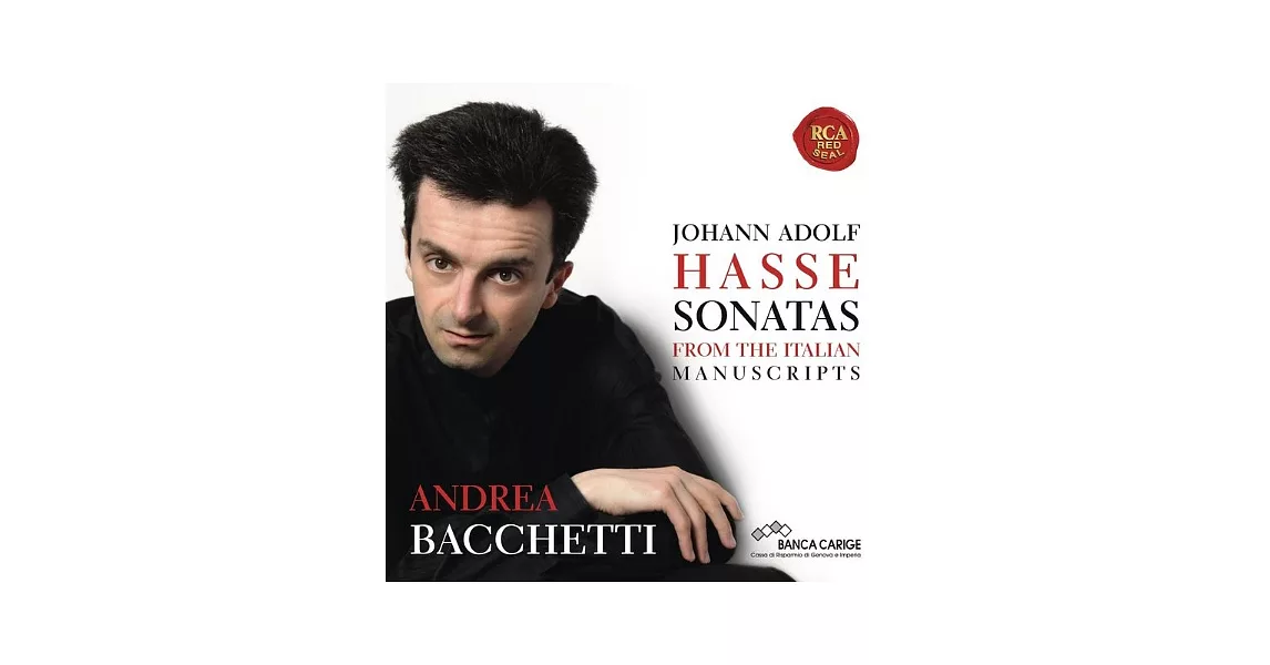 博客來-Johann Adolf Hasse: Sonatas / Andrea Bacchetti