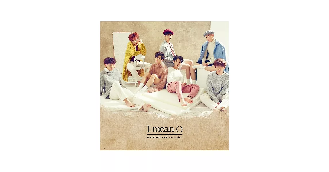 博客來-BTOB / I mean (CD+DVD+小卡盤)