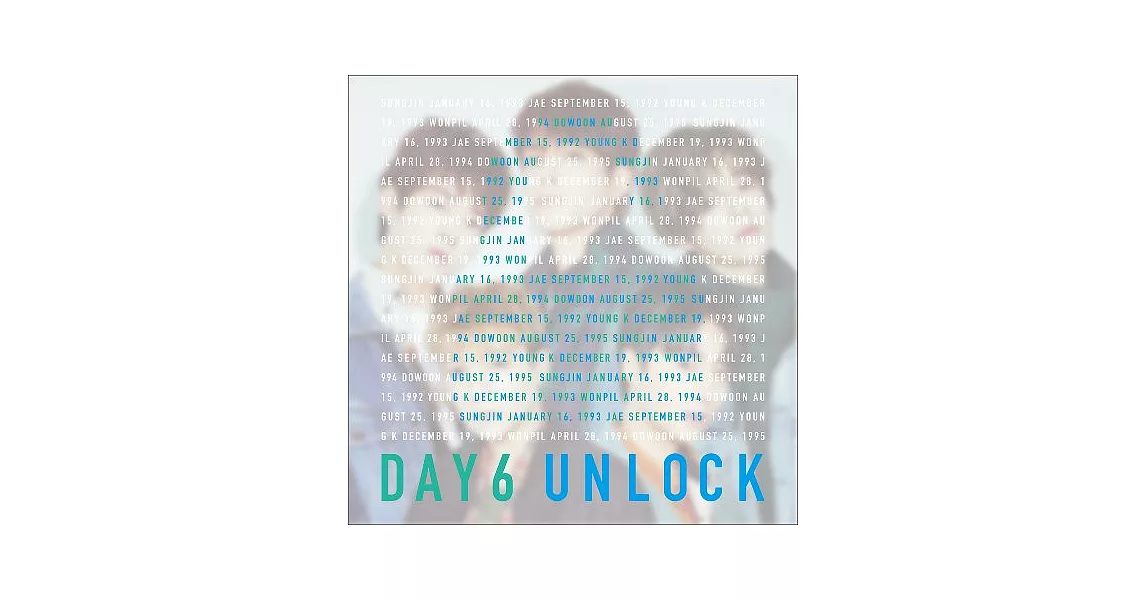 博客來-DAY6 / UNLOCK CD+DVD 初回限定盤 (日本原裝進口)
