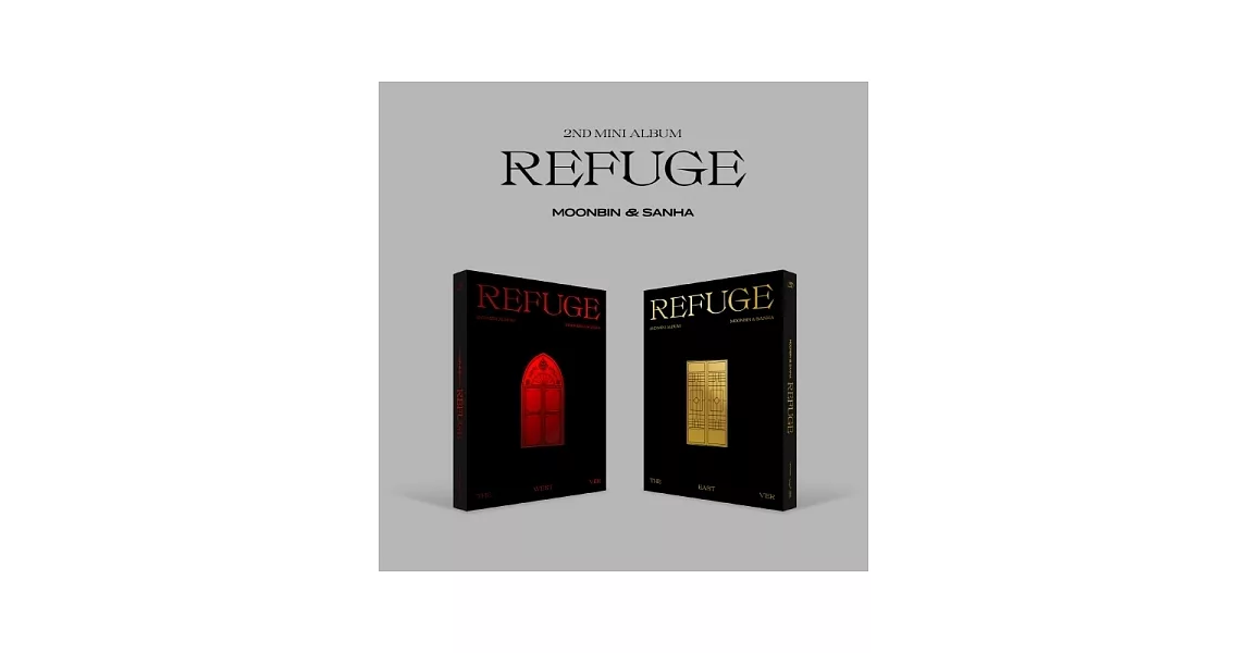 博客來-文彬&尹產賀 MOONBIN & SANHA (ASTRO) - REFUGE 迷你二輯 (韓國進口版) THE WEST VER.