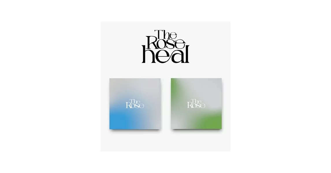 博客來-THE ROSE - HEAL (MINI ALBUM) 迷你專輯 CD (韓國進口版) 兩版合購
