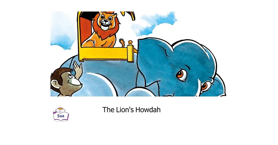 博客來-The Lion’s Howdah英語有聲繪本 (電子書)