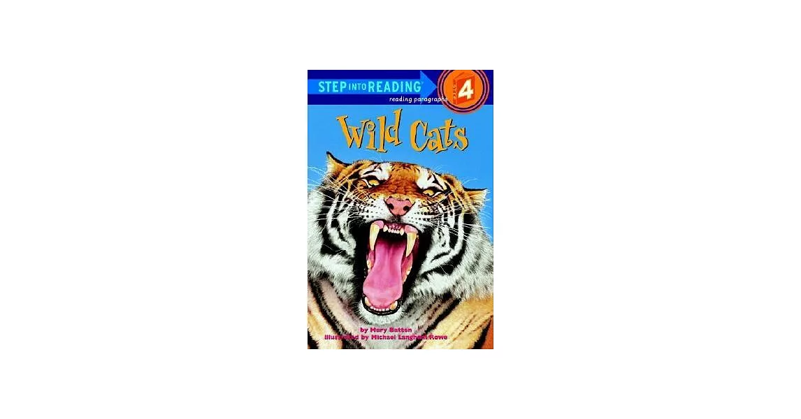 博客來-Wild Cats（Step into Reading, Step 4）