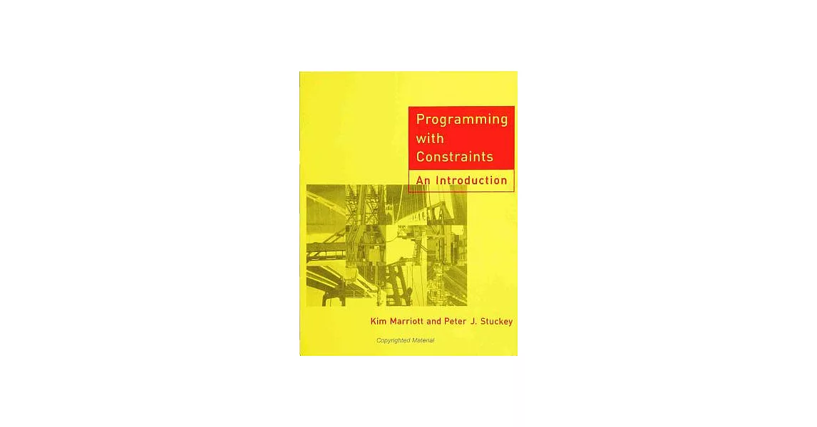 博客來 Programming With Constraints An Introduction 