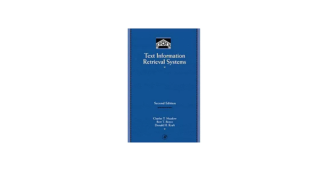 博客來-Text Information Retrieval Systems