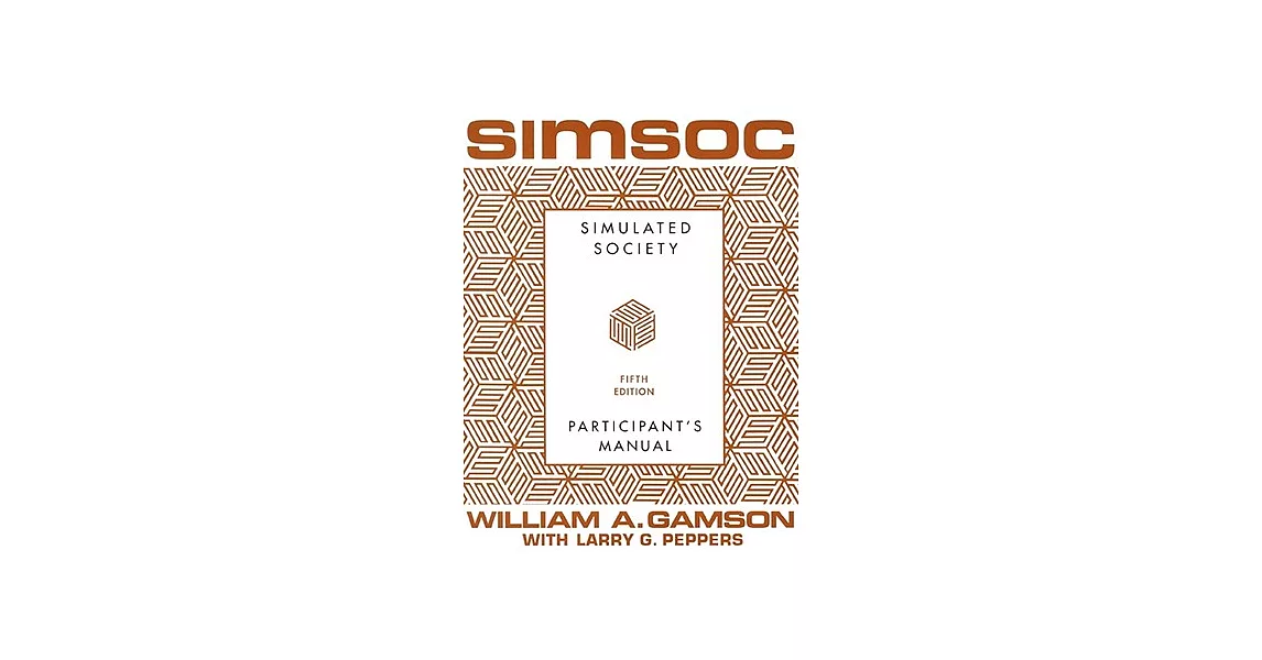 博客來-Simsoc: Simulated Society, Participant’s Manual: Fifth Edition ...