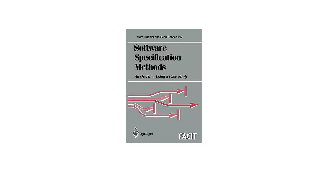 博客來-Software Specification Methods: An Overview Using a Case Study
