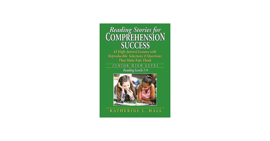 博客來-Reading Stories for Comprehension Success: Junior High Level ...