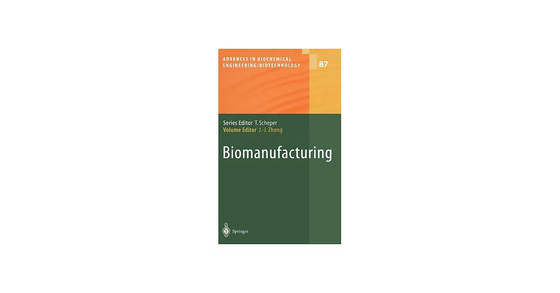 博客來-Biomanufacturing
