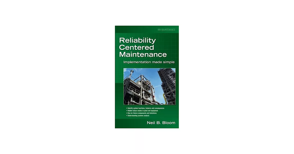博客來-Reliability Centered Maintenance: Implementation Made Simple